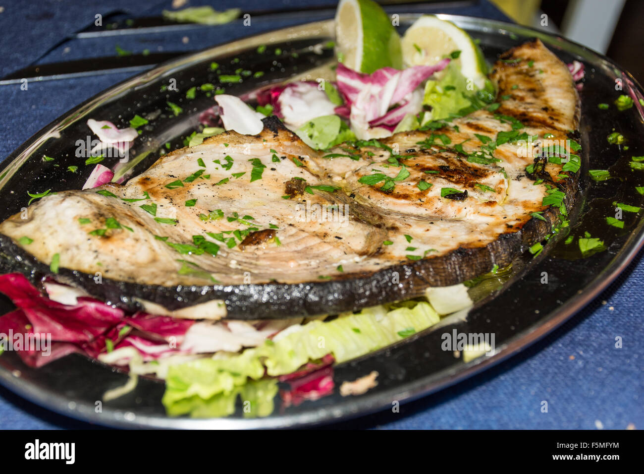 Swordfish dishes hi-res stock photography and images - Alamy