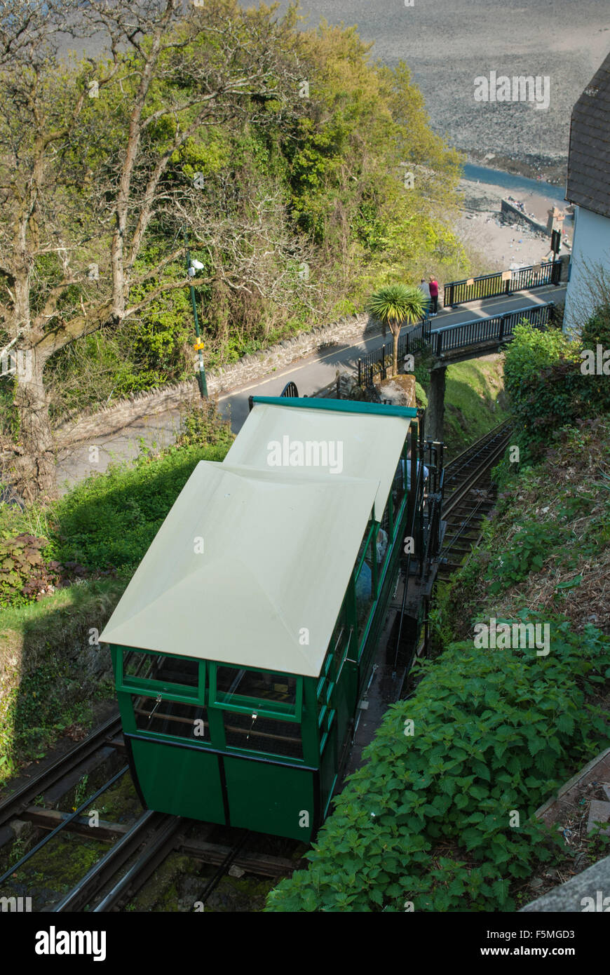 Lynton cliff railway hi-res stock photography and images - Alamy