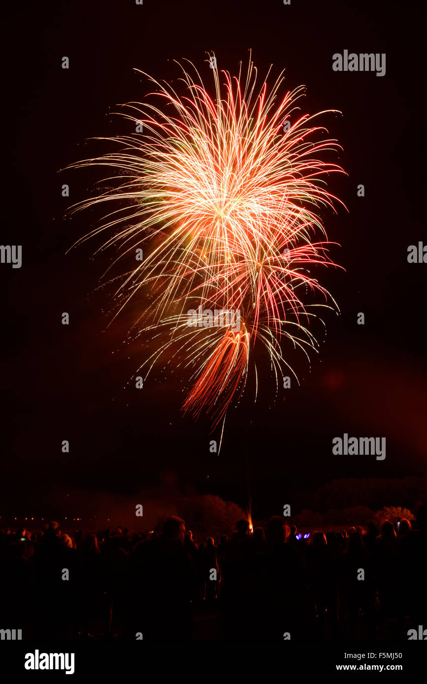 Nov. 5th A warm dry evening brought several thousand people out to an ...