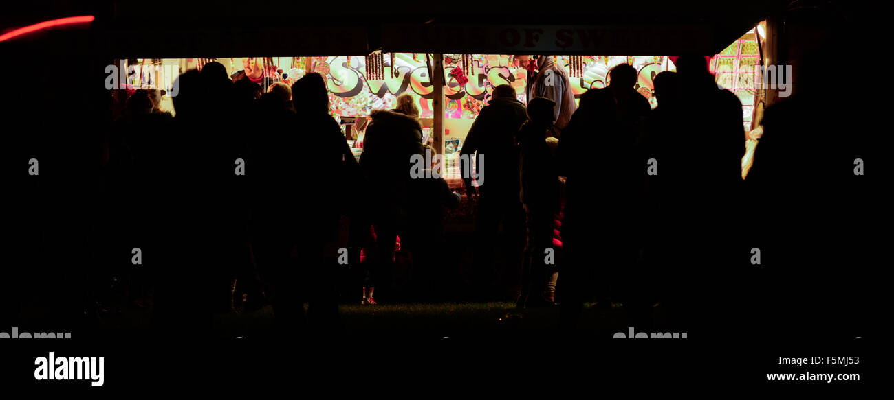 Nov. 5th A warm dry evening brought several thousand people out to an ...