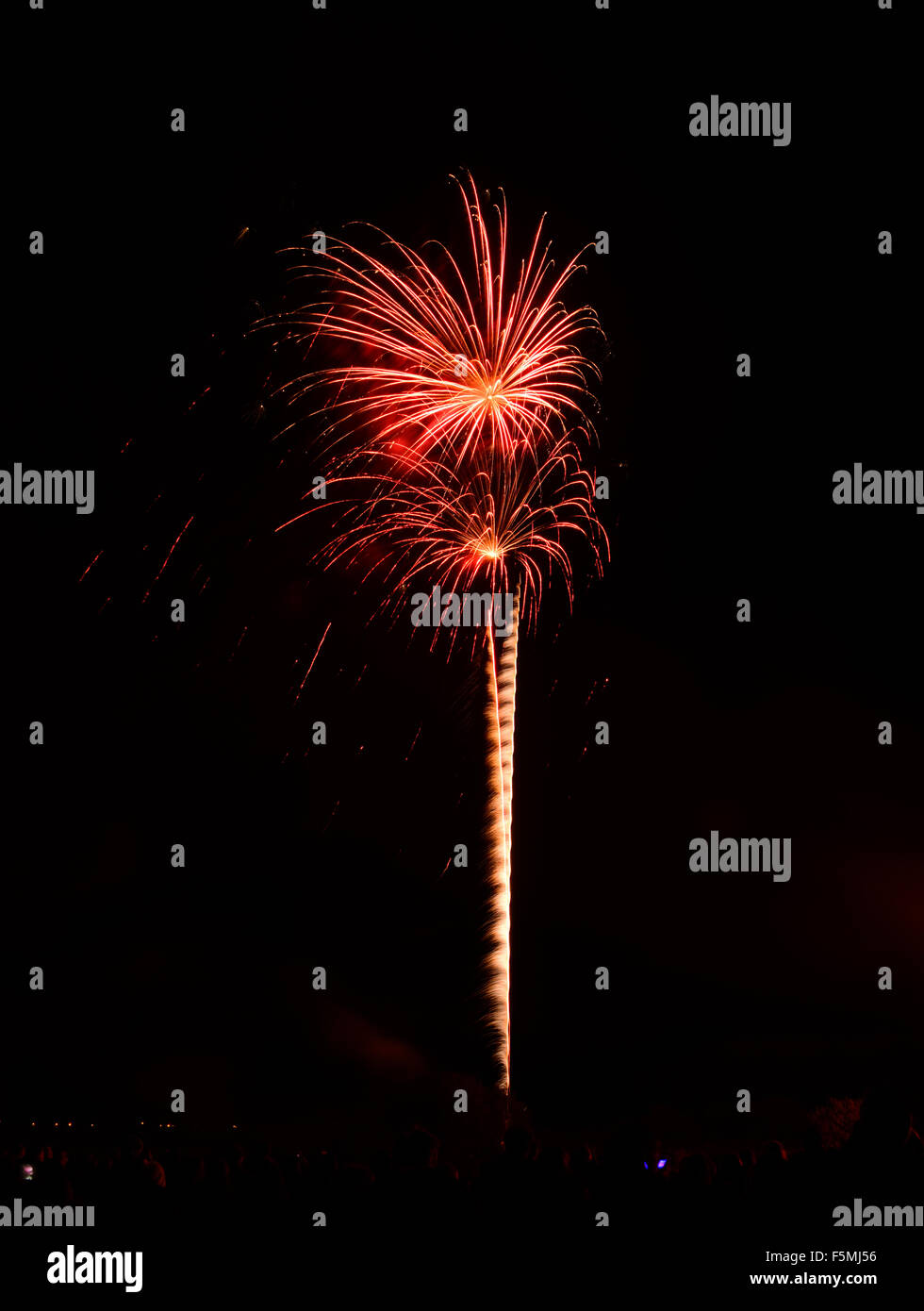 Nov. 5th A warm dry evening brought several thousand people out to an ...