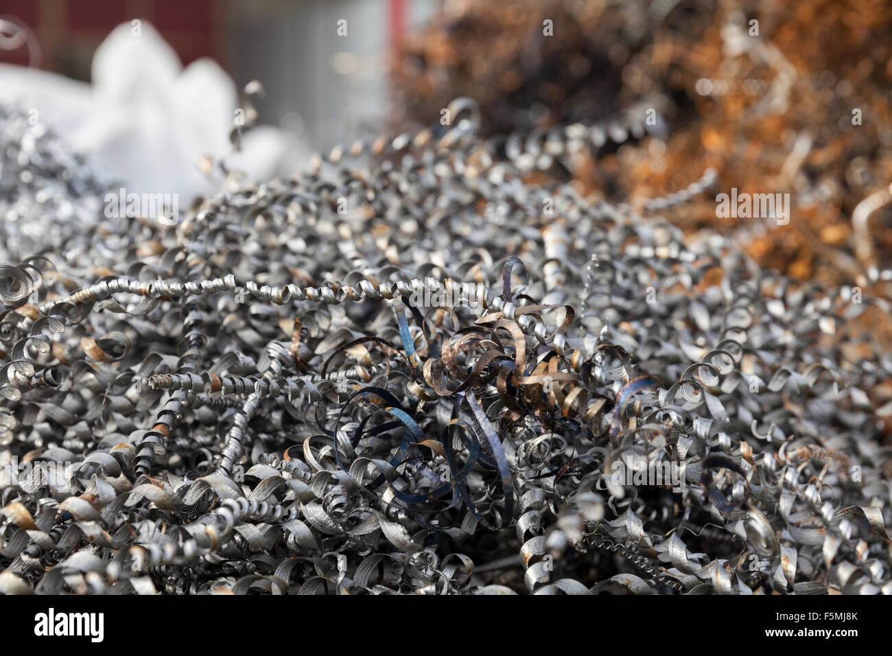 rusted scrap metal abstract background Stock Photo - Alamy