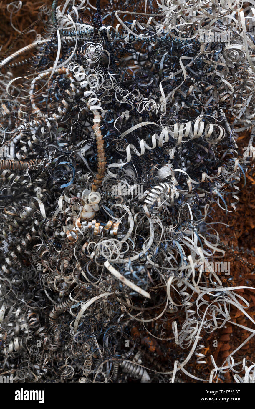 rusted scrap metal abstract background Stock Photo - Alamy