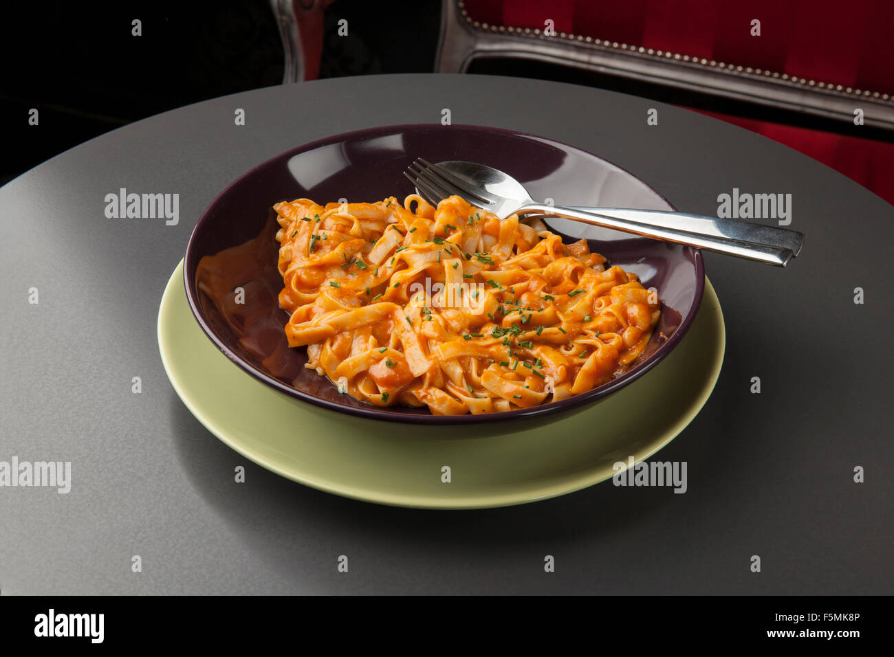 pasta, italian food on the table Stock Photo - Alamy