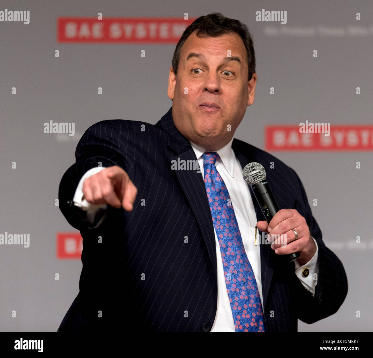 Nashua, New Hampshire, USA. 05th Nov, 2015. New Jersey Governor and ...