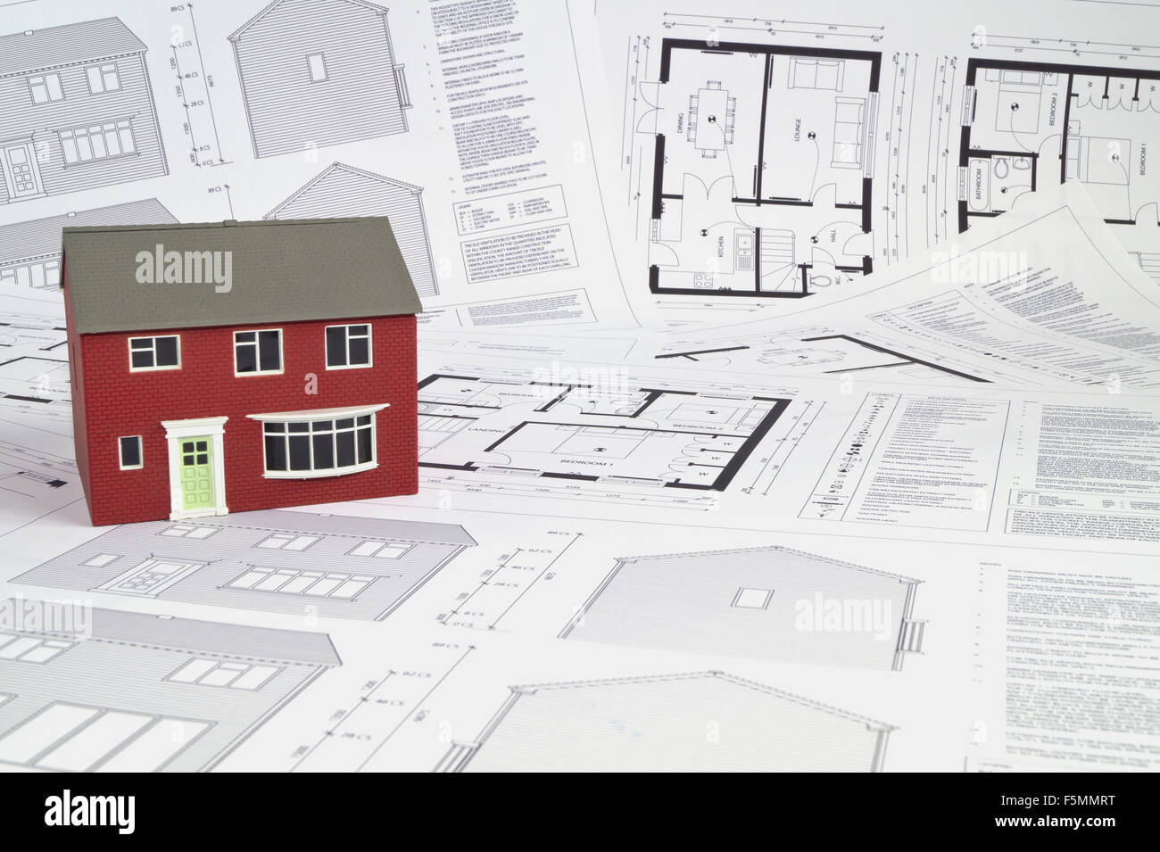 Architect plans blueprint hi-res stock photography and images - Alamy