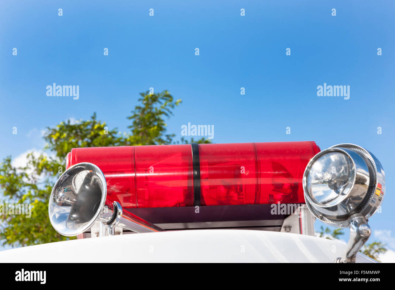 Vintage Fire Truck Lights Fire Truck Light Tower Stock Photos Free