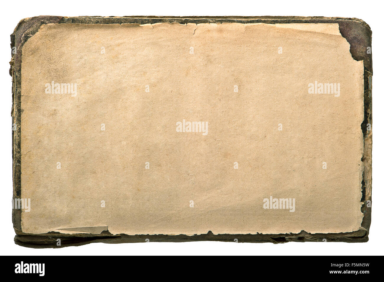 Old paper book page. Grunge used texture background Stock Photo - Alamy