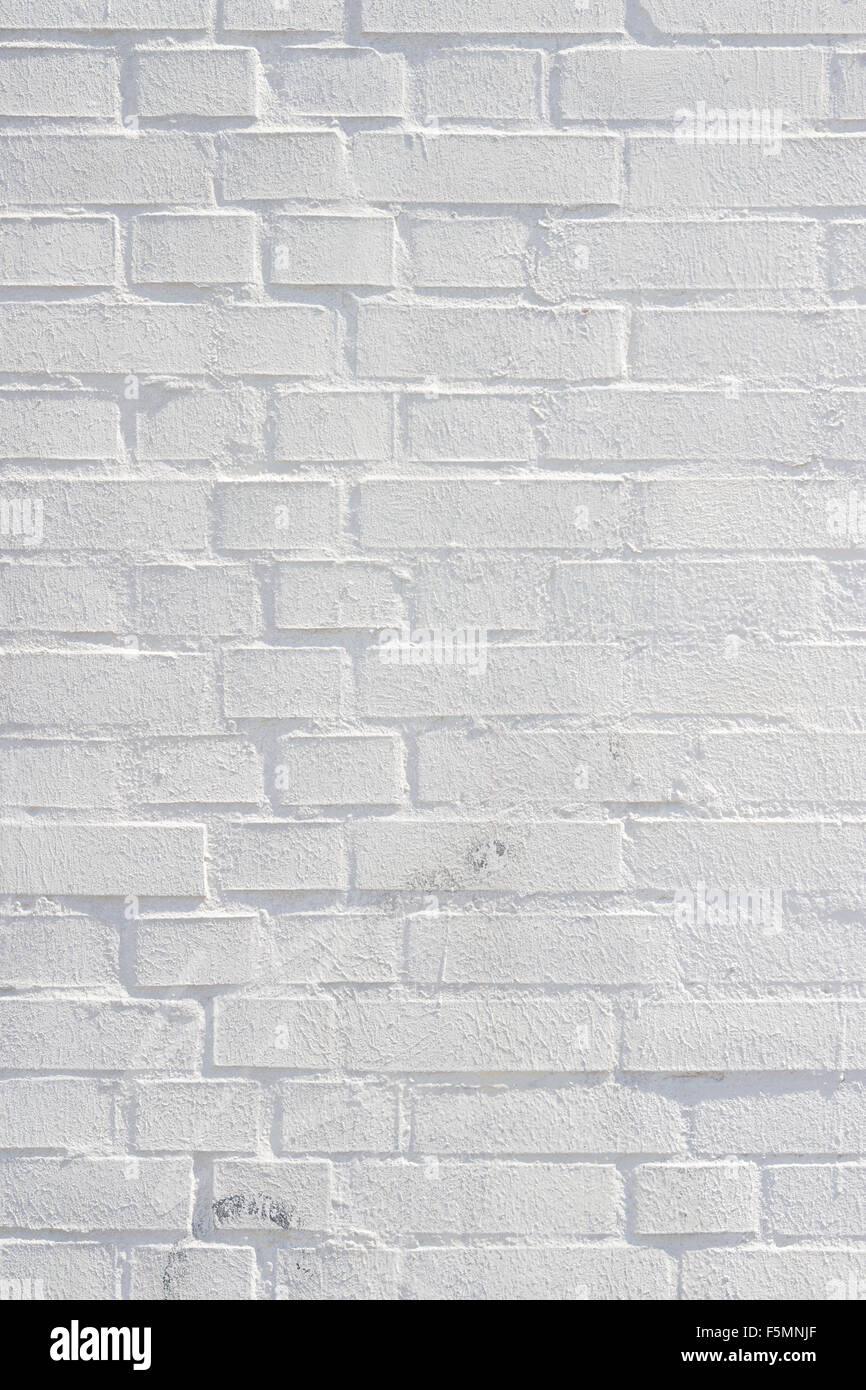 Background texture of a old white brick wall Stock Photo - Alamy