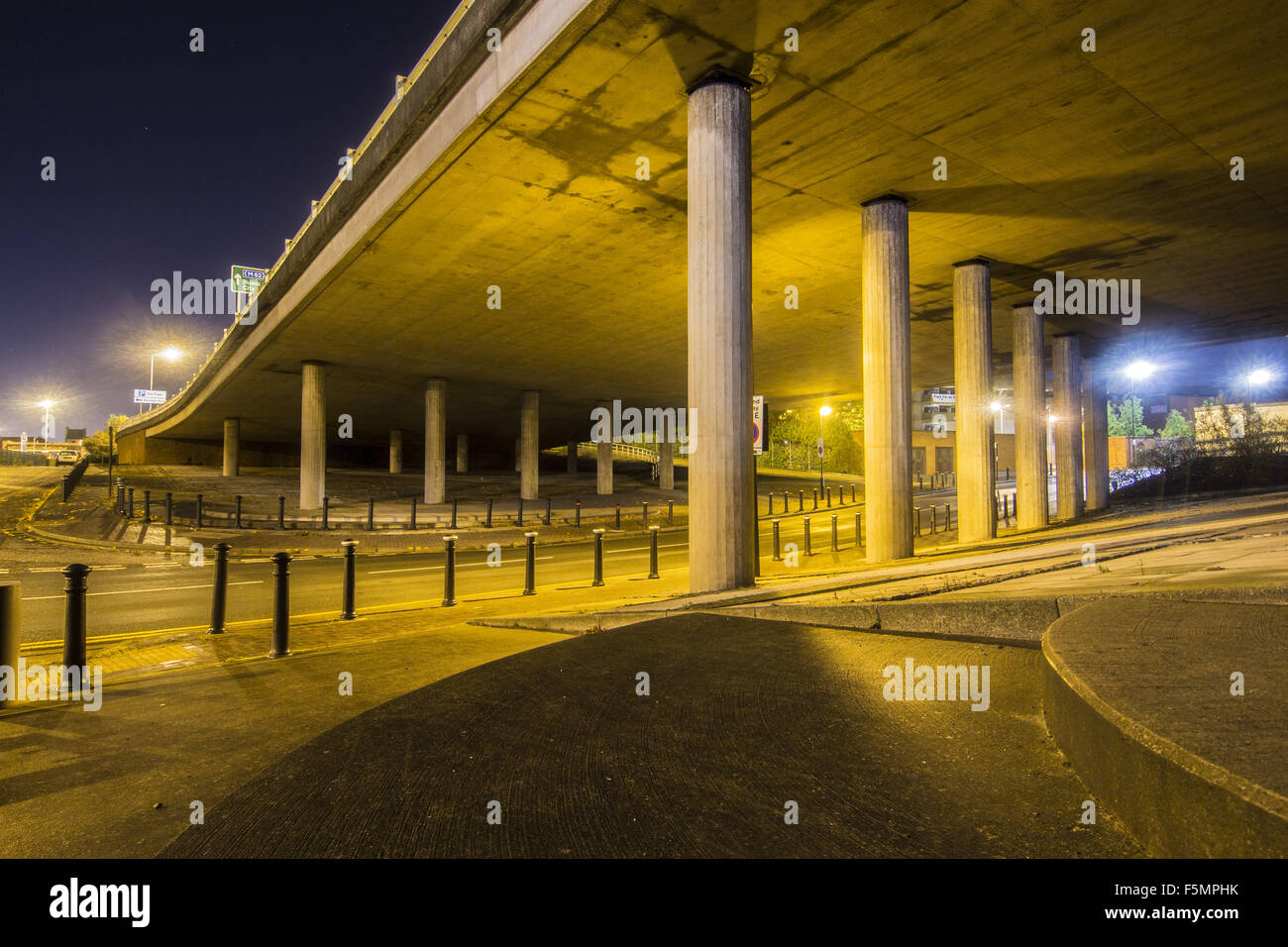 an underpass made of concrete Stock Photo - Alamy
