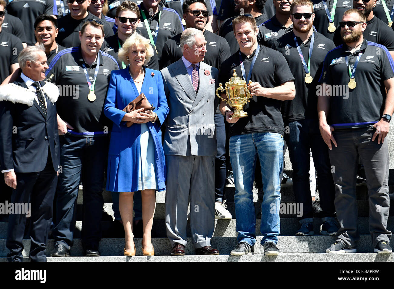 Charles Camilla New Zealand High Resolution Stock Photography and ...