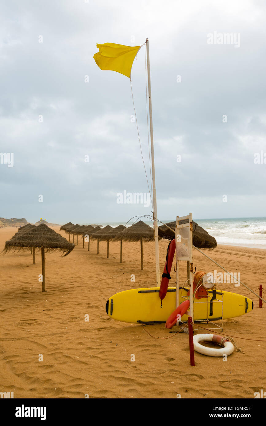 Lifeguard station on the beach Stock Photo - Alamy
