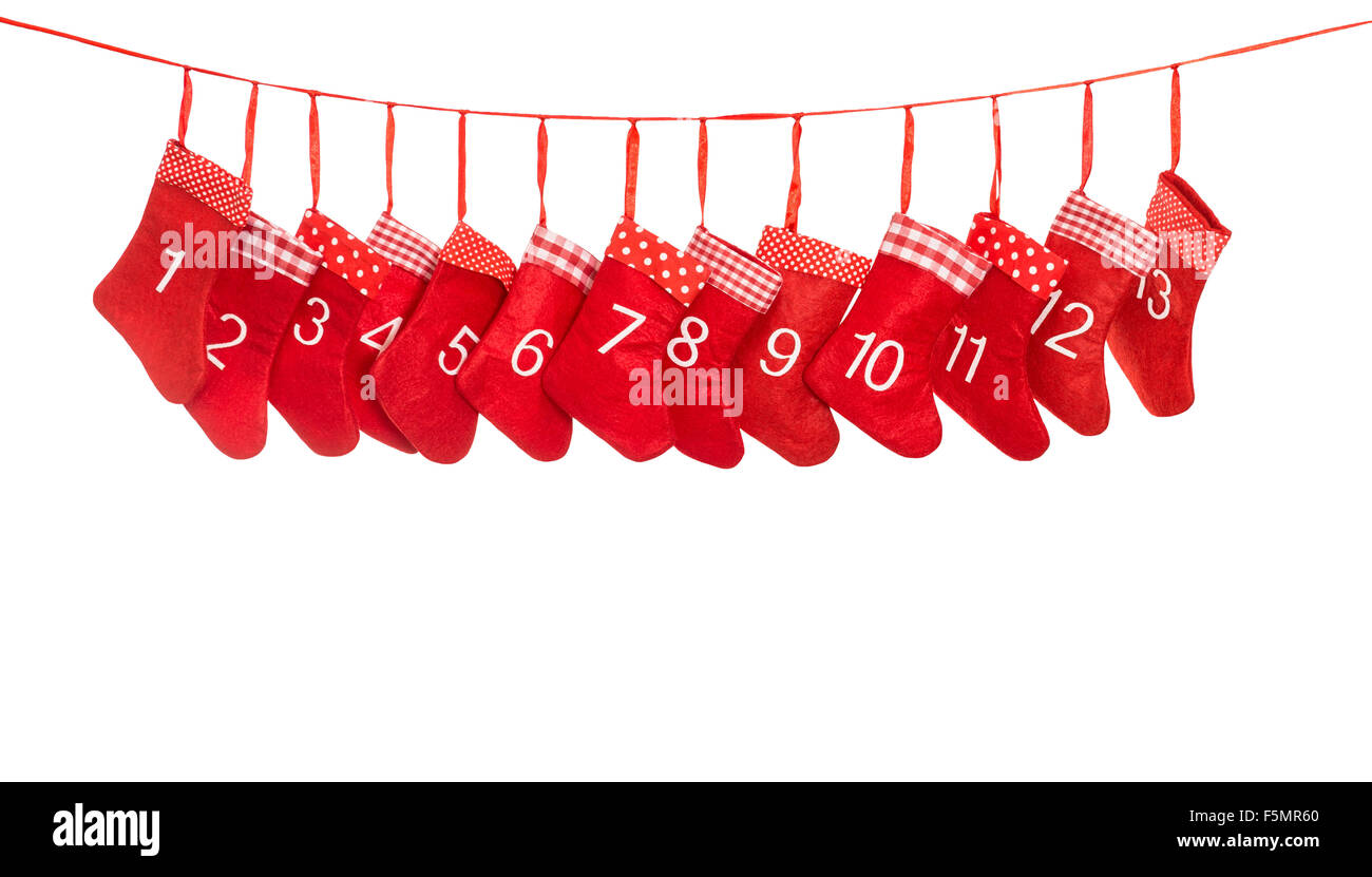 Advent calendar number 1 hi-res stock photography and images - Alamy