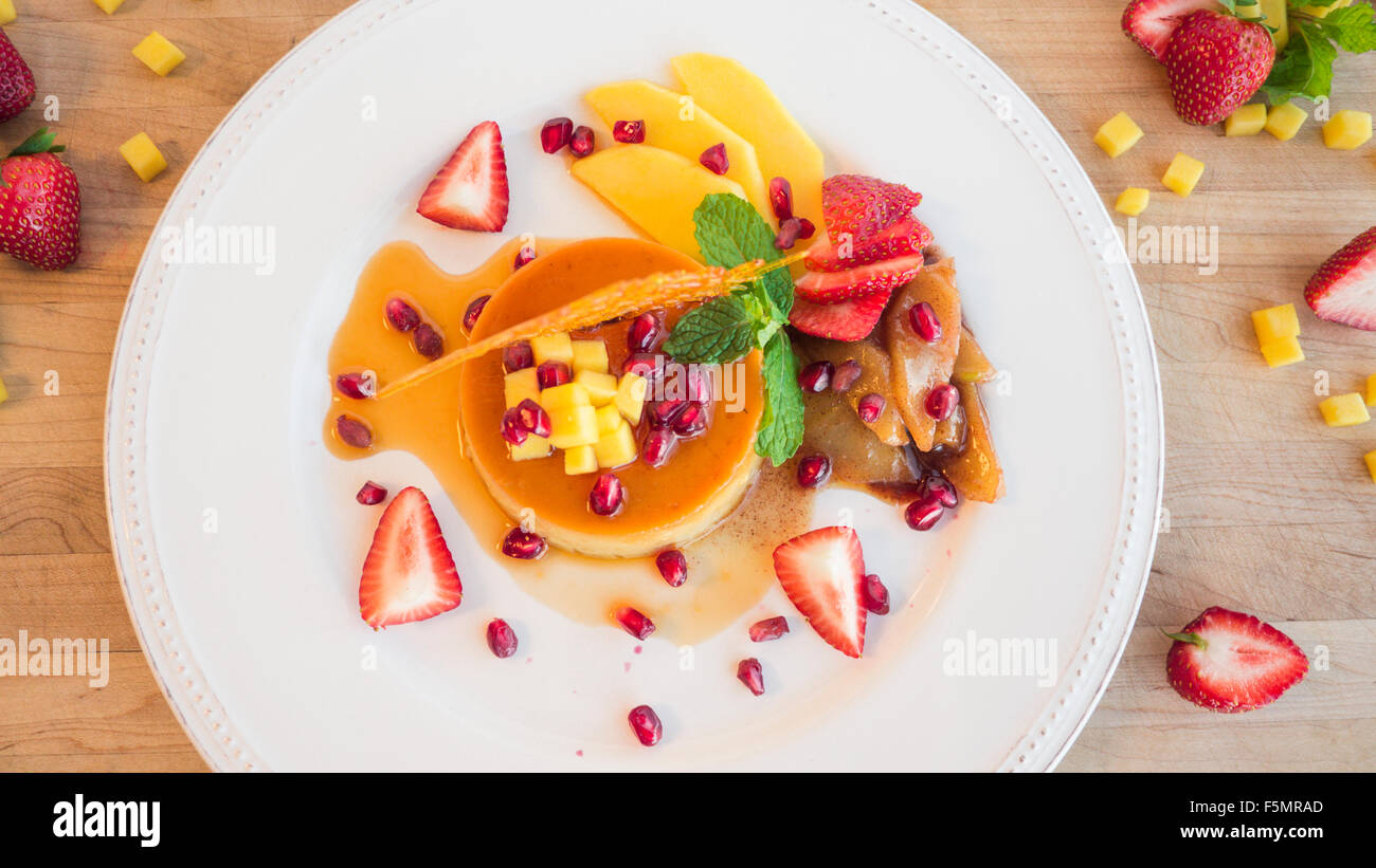 Flan colorful hi-res stock photography and images - Alamy