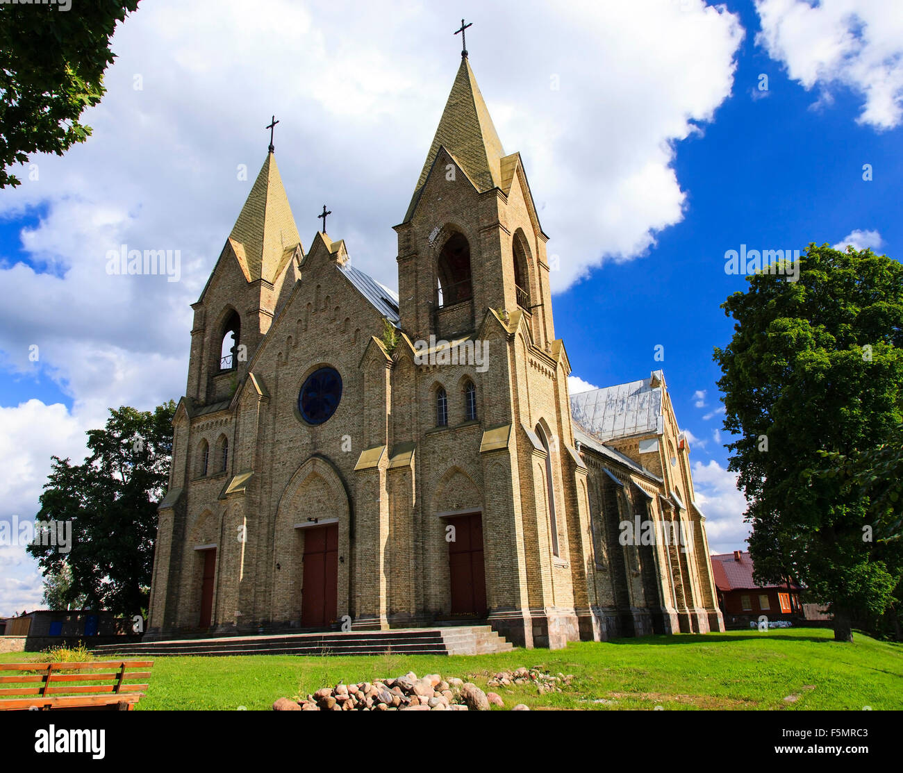 Catholic Church Belarus Stock Photo - Alamy