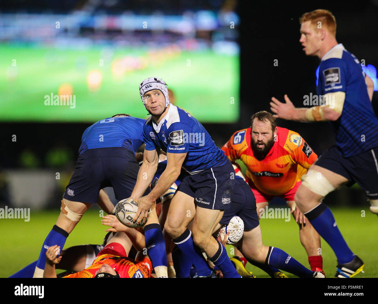 RDS Arena, Dublin, Ireland. 06th Nov, 2015. Guinness Pro 12. Leinster ...