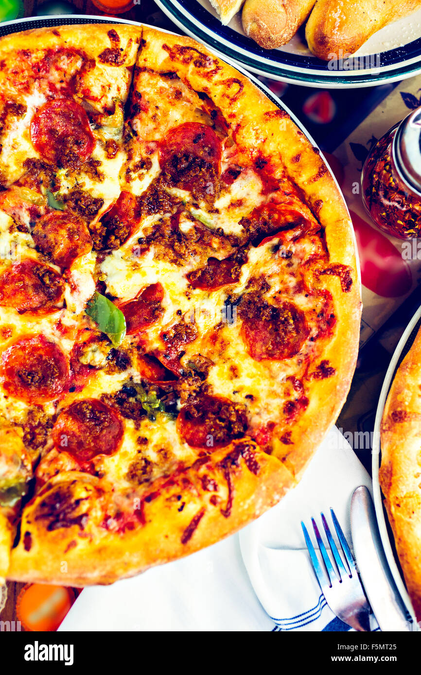 Pizza combo hi-res stock photography and images - Alamy