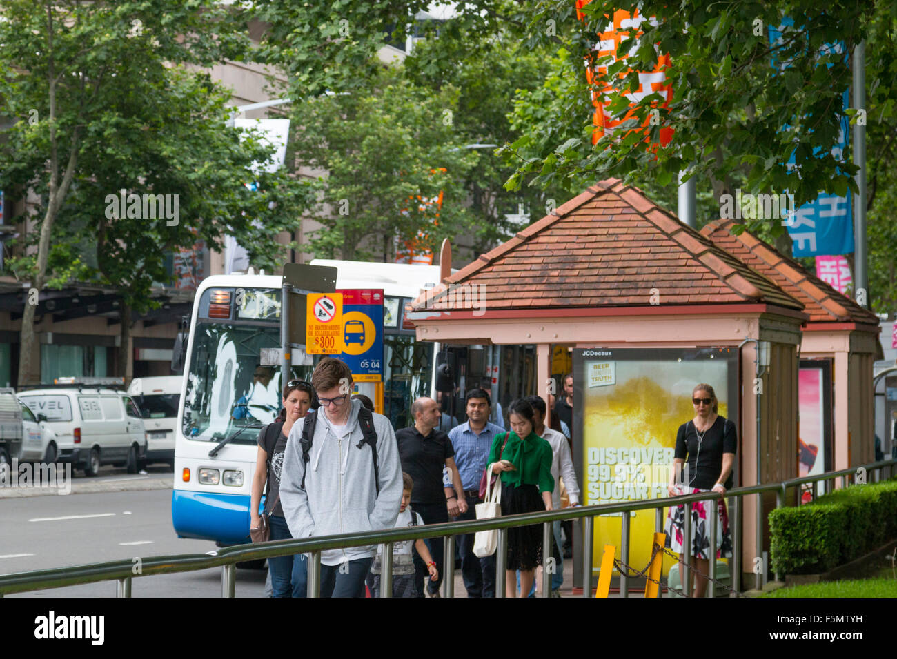 Bus stop australia hi-res stock photography and images - Alamy