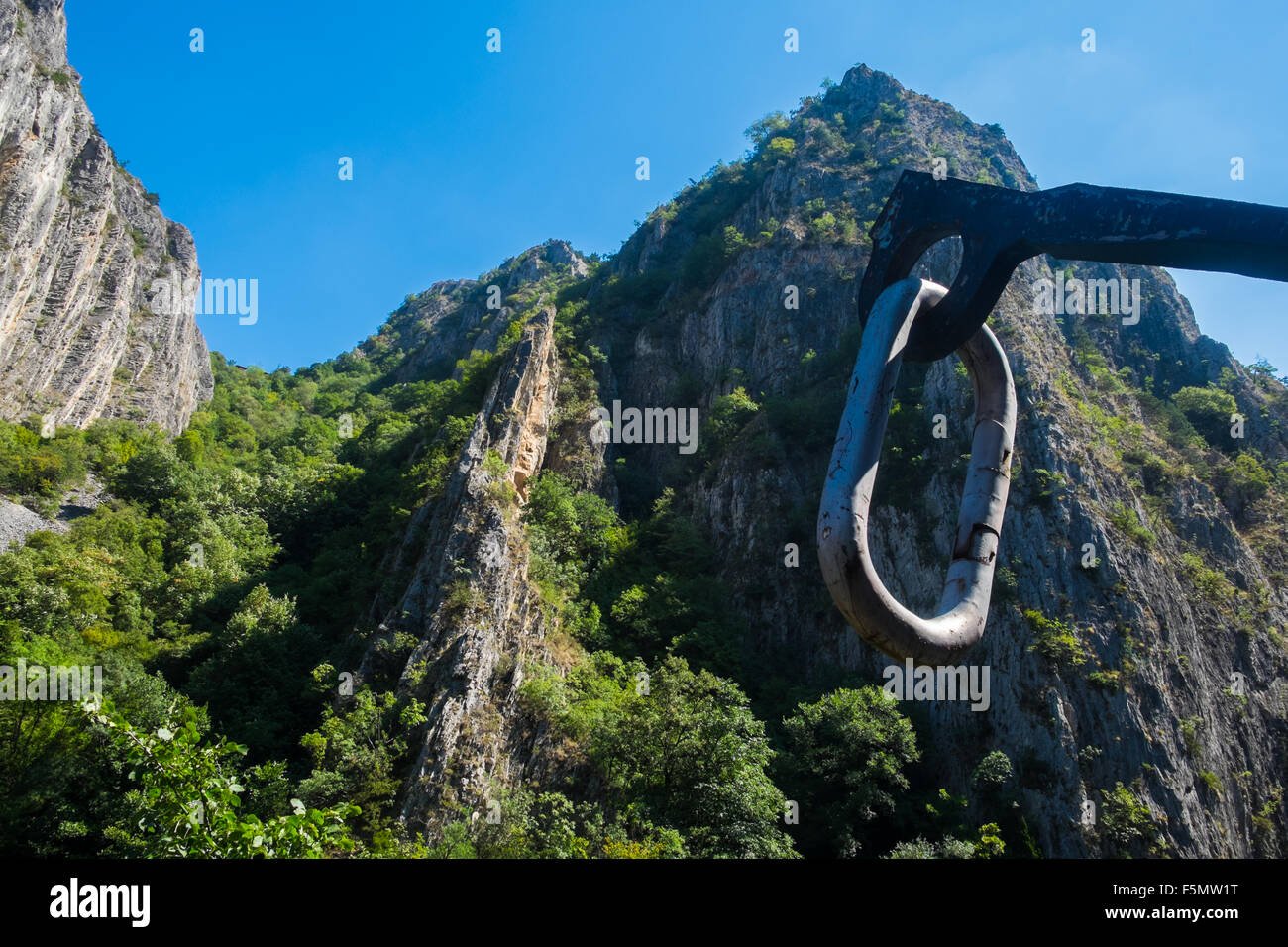Skopje, Macedonia | Mountain view Matka Canyon Stock Photo - Alamy
