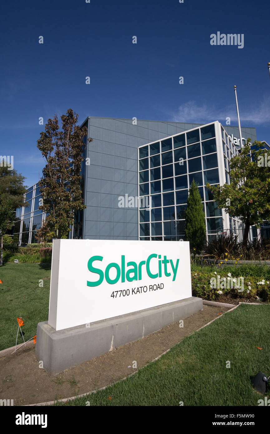 Solar City, Fremont Stock Photo - Alamy