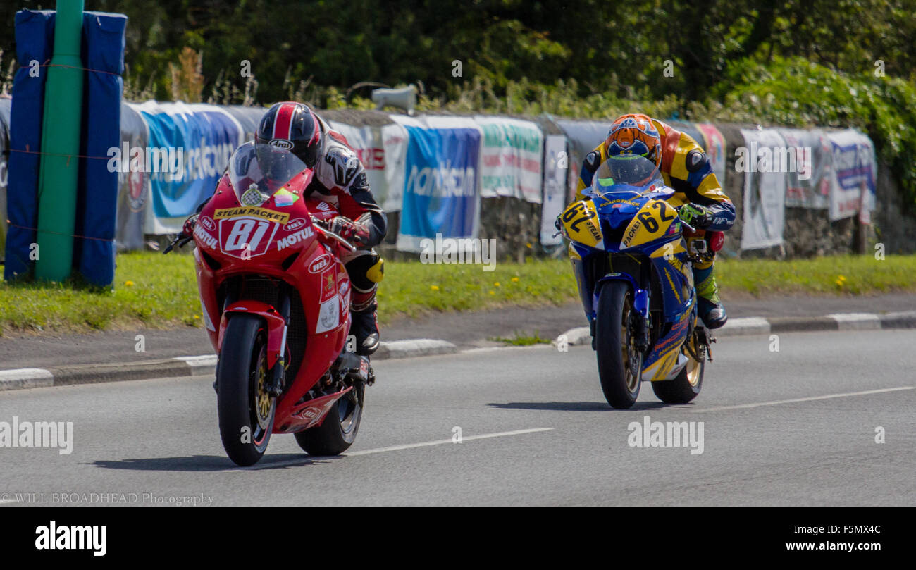 200mph at the 2015 southern 100 Stock Photo - Alamy