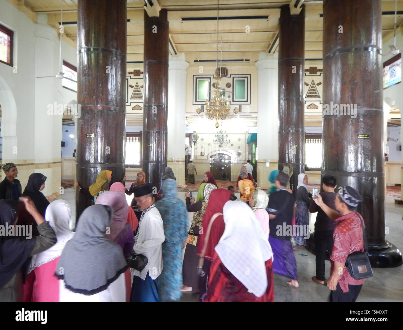 Demak, Indonesia. 06th Nov, 2015. Demak Great Mosque is one of the ...