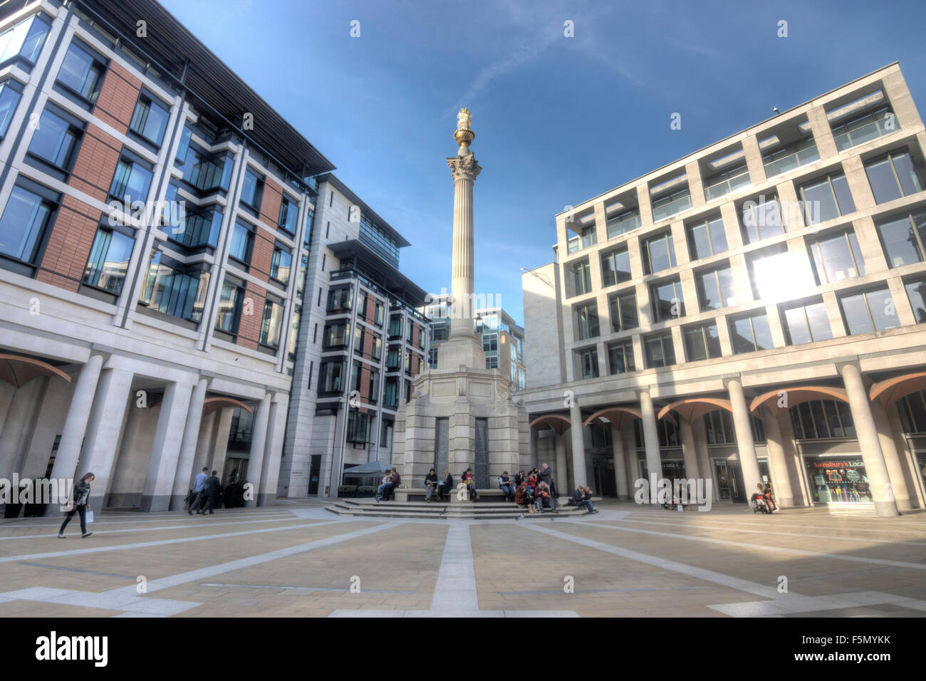 paternoster Square, London. City of London Stock Photo - Alamy