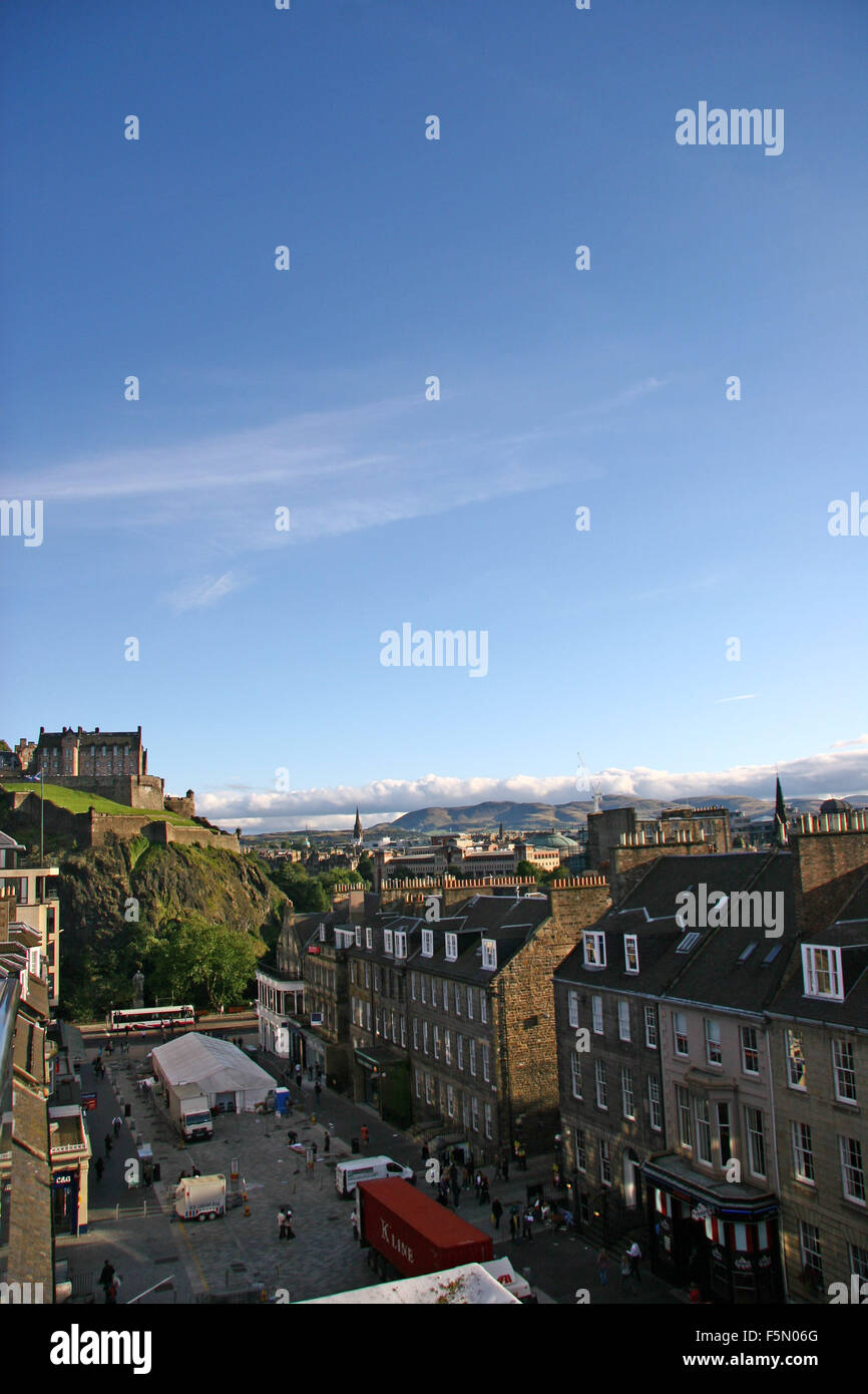 Edinburgh, Scotland, UK. 15th Sep, 2007. Edinburgh Castle is an ancient ...
