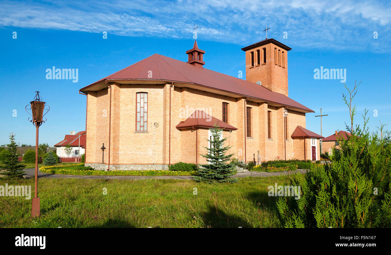 Catholic Church . Belarus Stock Photo - Alamy