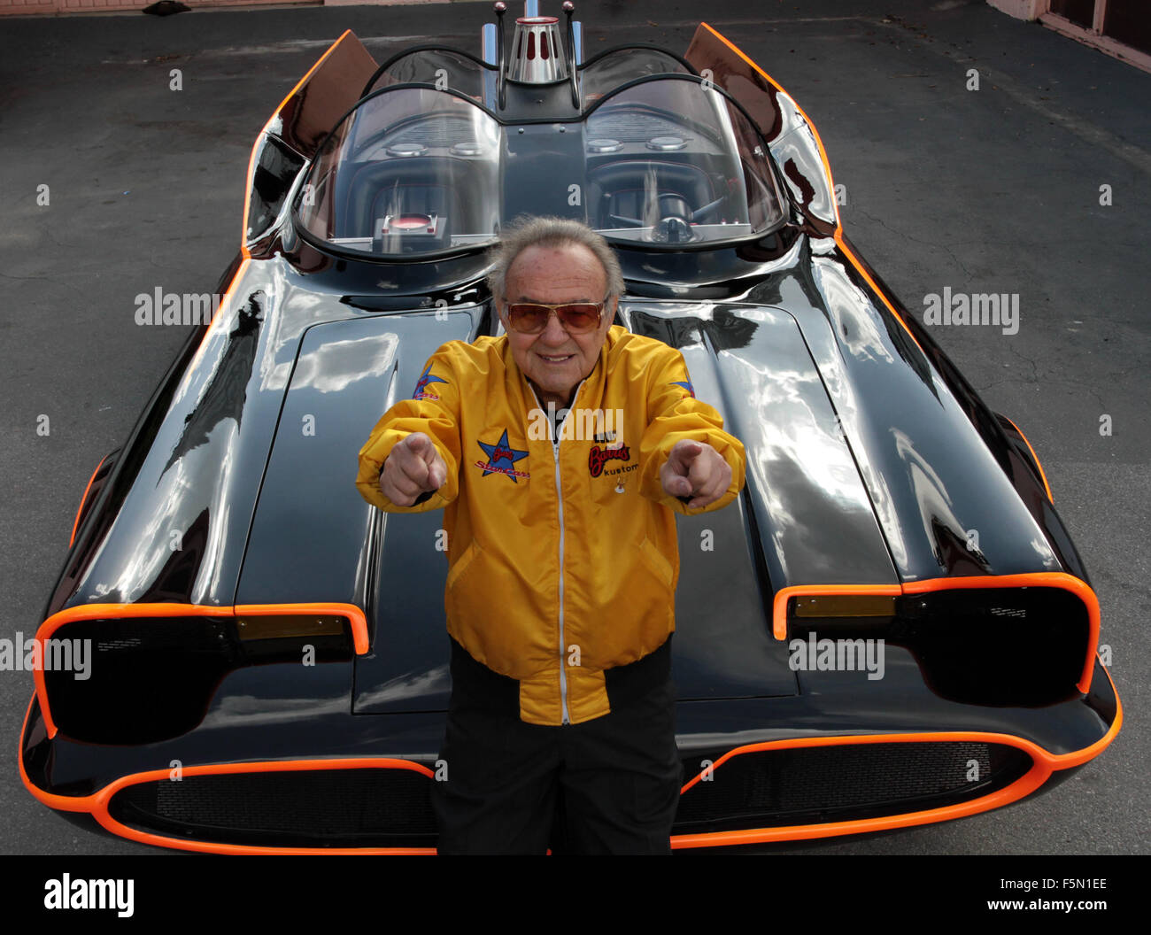 Nov. 6, 2015 - (File Photo) - George Barris, the Batmobile creator who ...