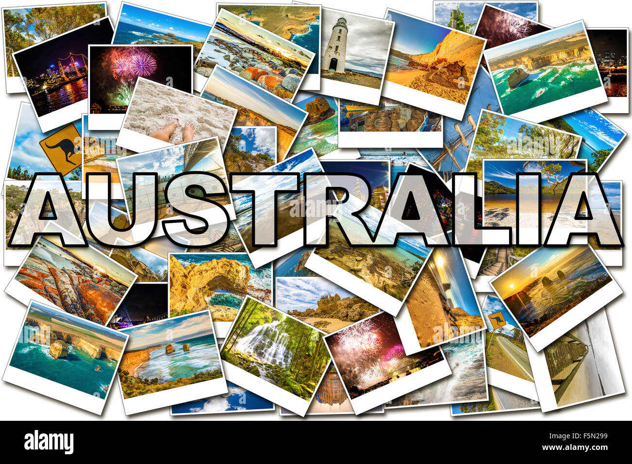 Australia pictures collage Stock Photo - Alamy