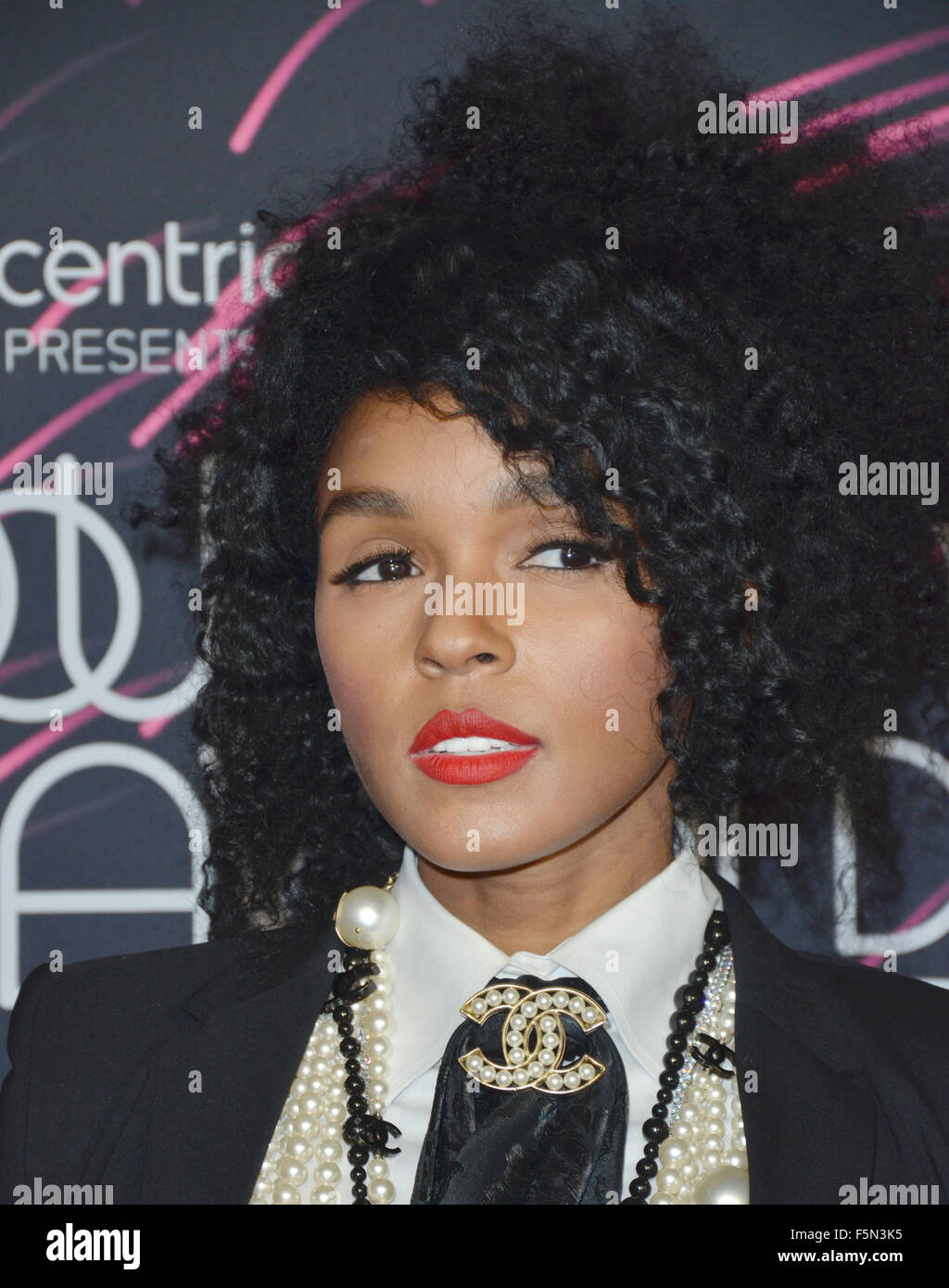 Las Vegas, Nevada, USA. 6th Nov, 2015. Singer/songwriter Janelle Monae ...