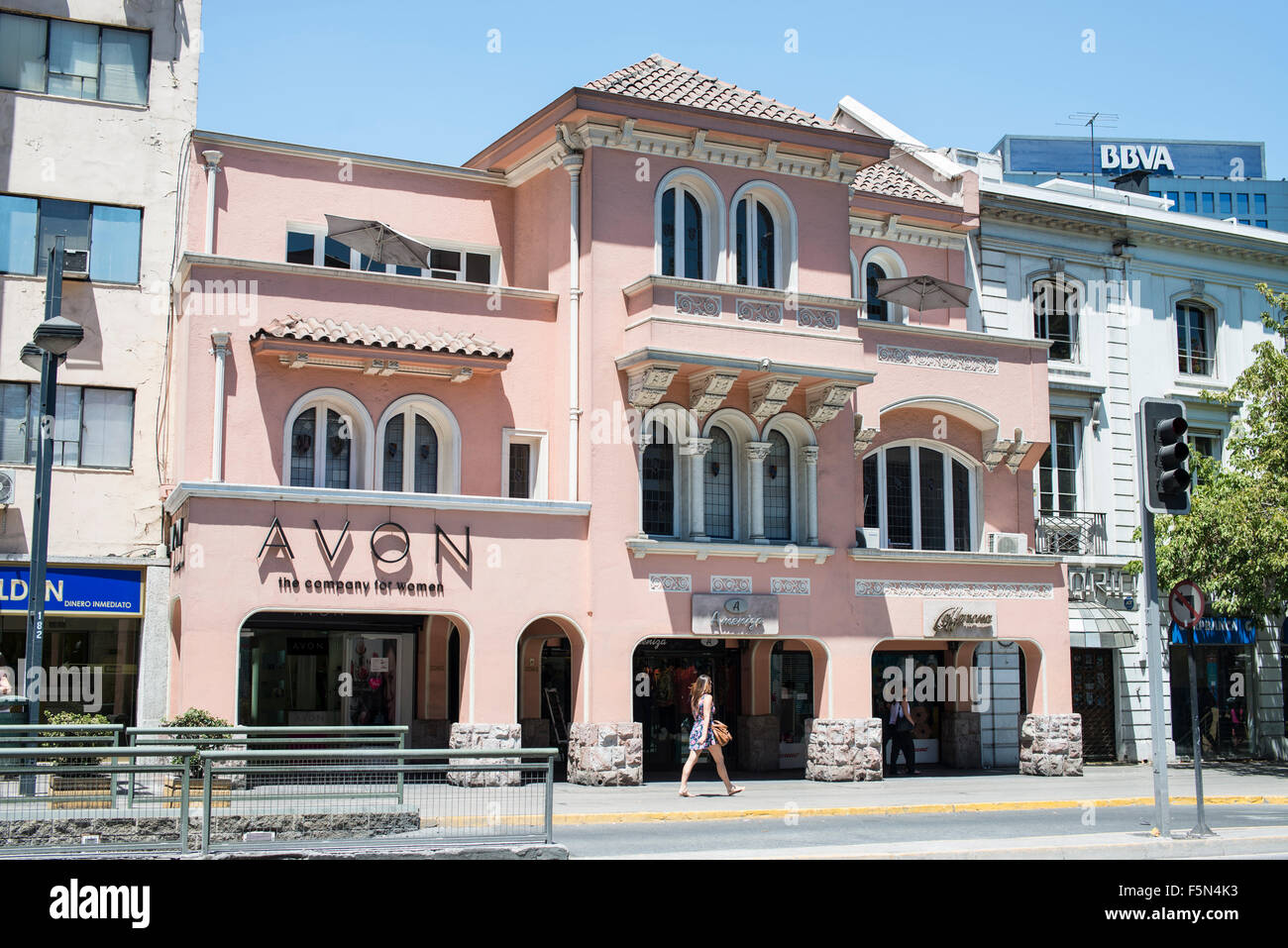 Santiago shopping street hi-res stock photography and images - Alamy