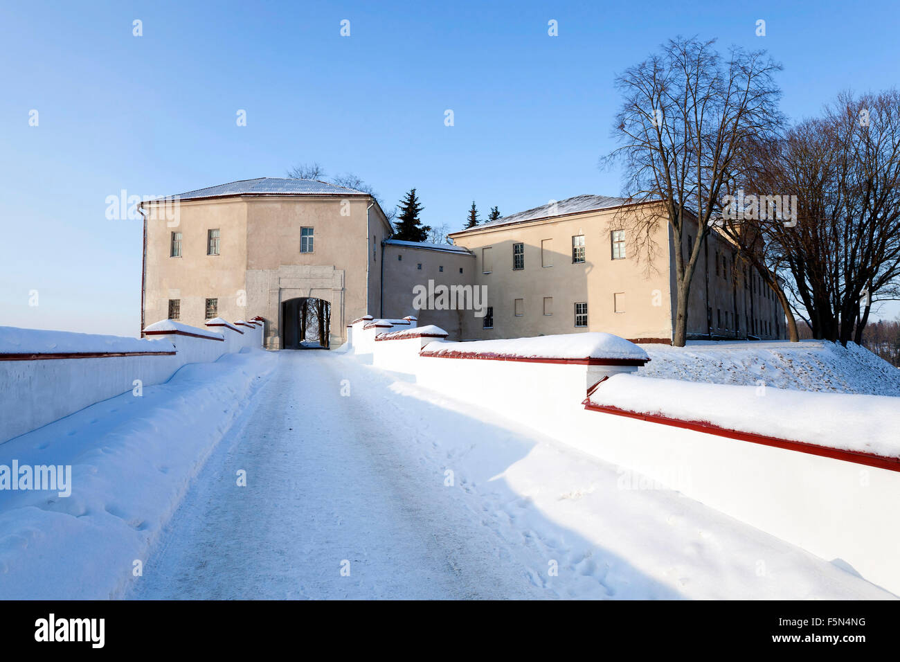 ancient castle, Belarus Stock Photo - Alamy