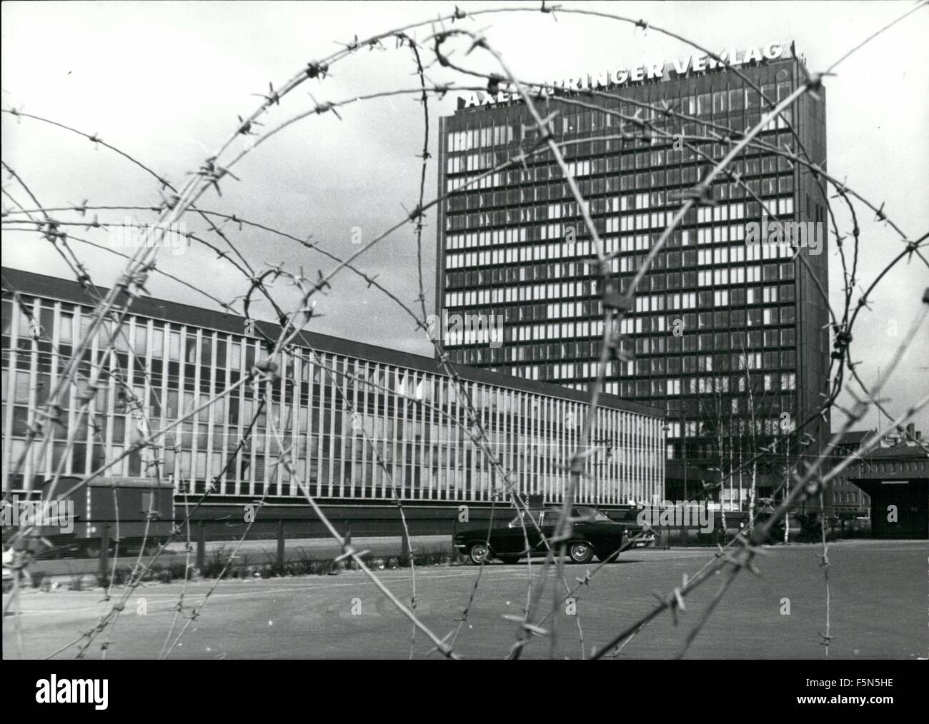 1968 - Berlin Riotous Demonstrations. The heavy demonstrations caused ...