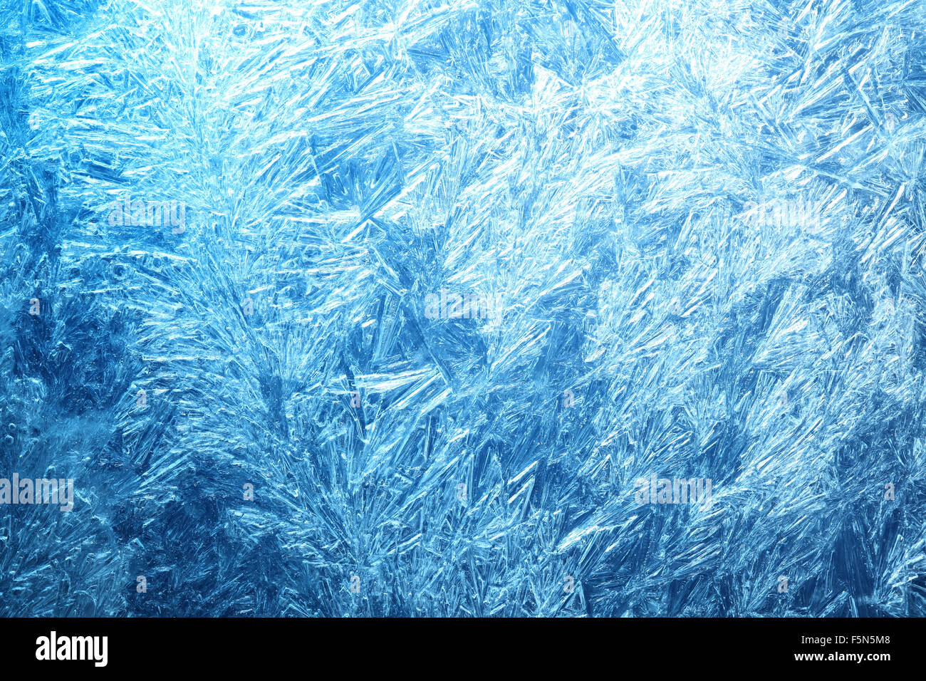Frost on glass Stock Photo - Alamy
