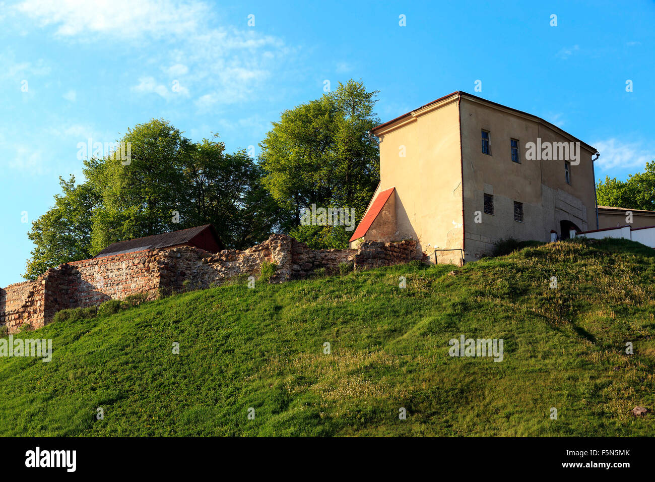 ancient castle , Belarus Stock Photo - Alamy