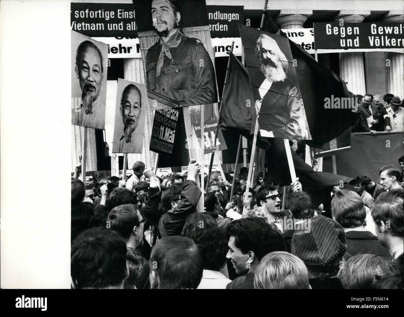 1968 - Mayday in Munich © Keystone Pictures USA/ZUMAPRESS.com/Alamy ...