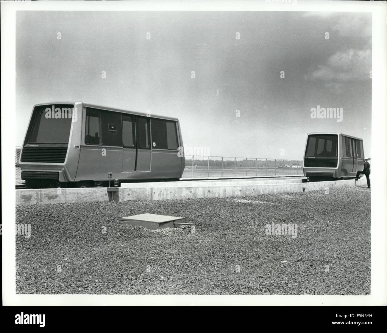 1972 - Demonstration Transit System These vehicles are in The Bendix ...