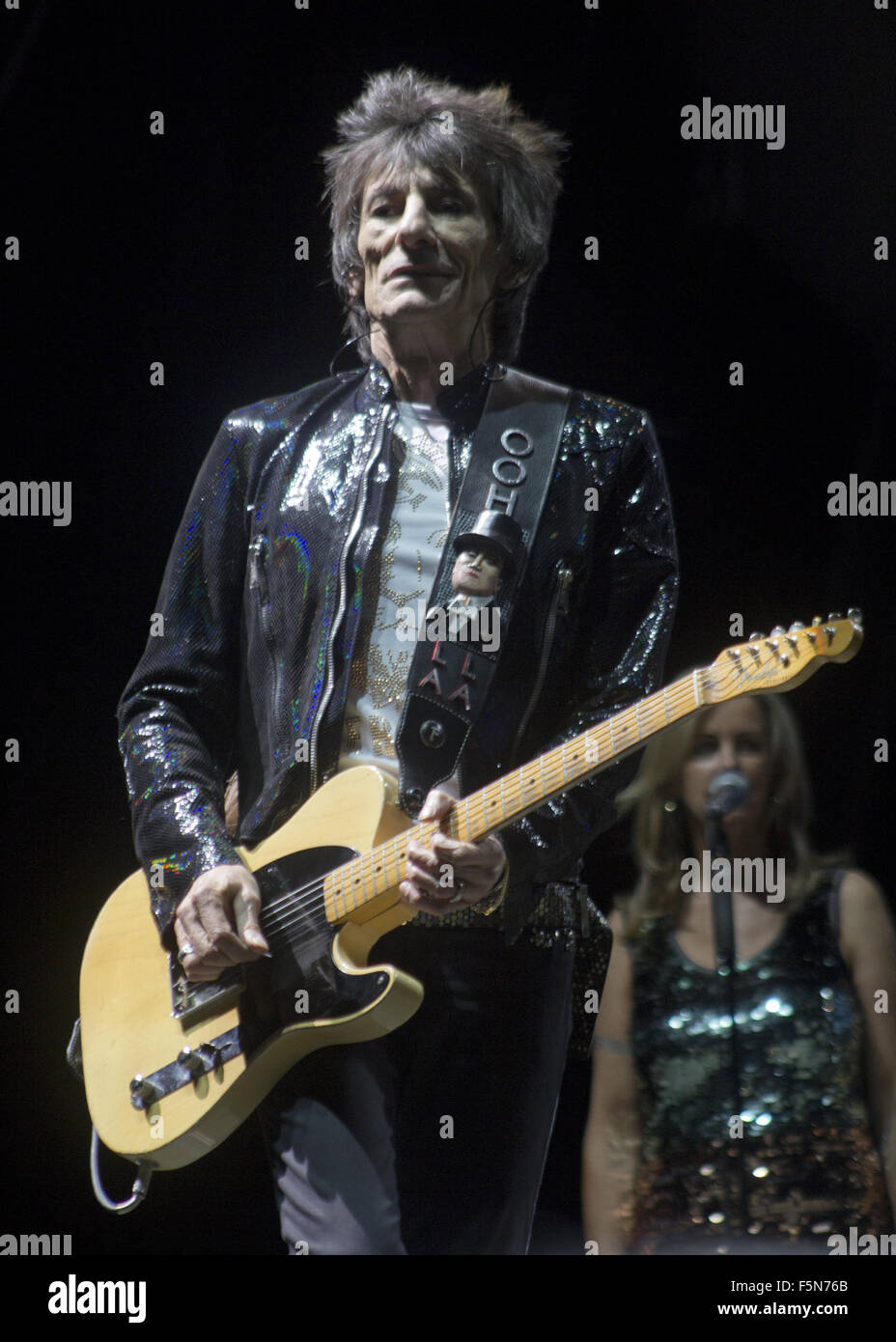 The Faces Reunion Concert at Hurtwood Park Polo Club Featuring: Ronnie Wood Where: Surrey ...