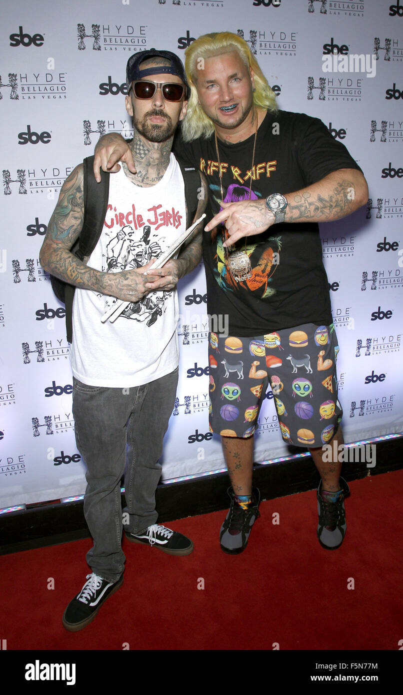 Travis Barker Returns to Hyde Bellagio Las Vegas Featuring: Travis ...