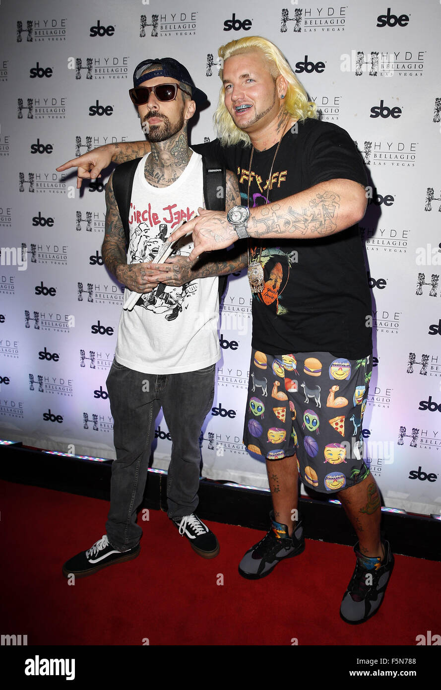 Travis Barker Returns to Hyde Bellagio Las Vegas Featuring: Travis ...