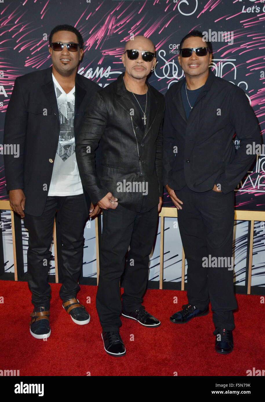 Las Vegas, Nevada, USA. 6th Nov, 2015. R&B group After 7 attends the ...