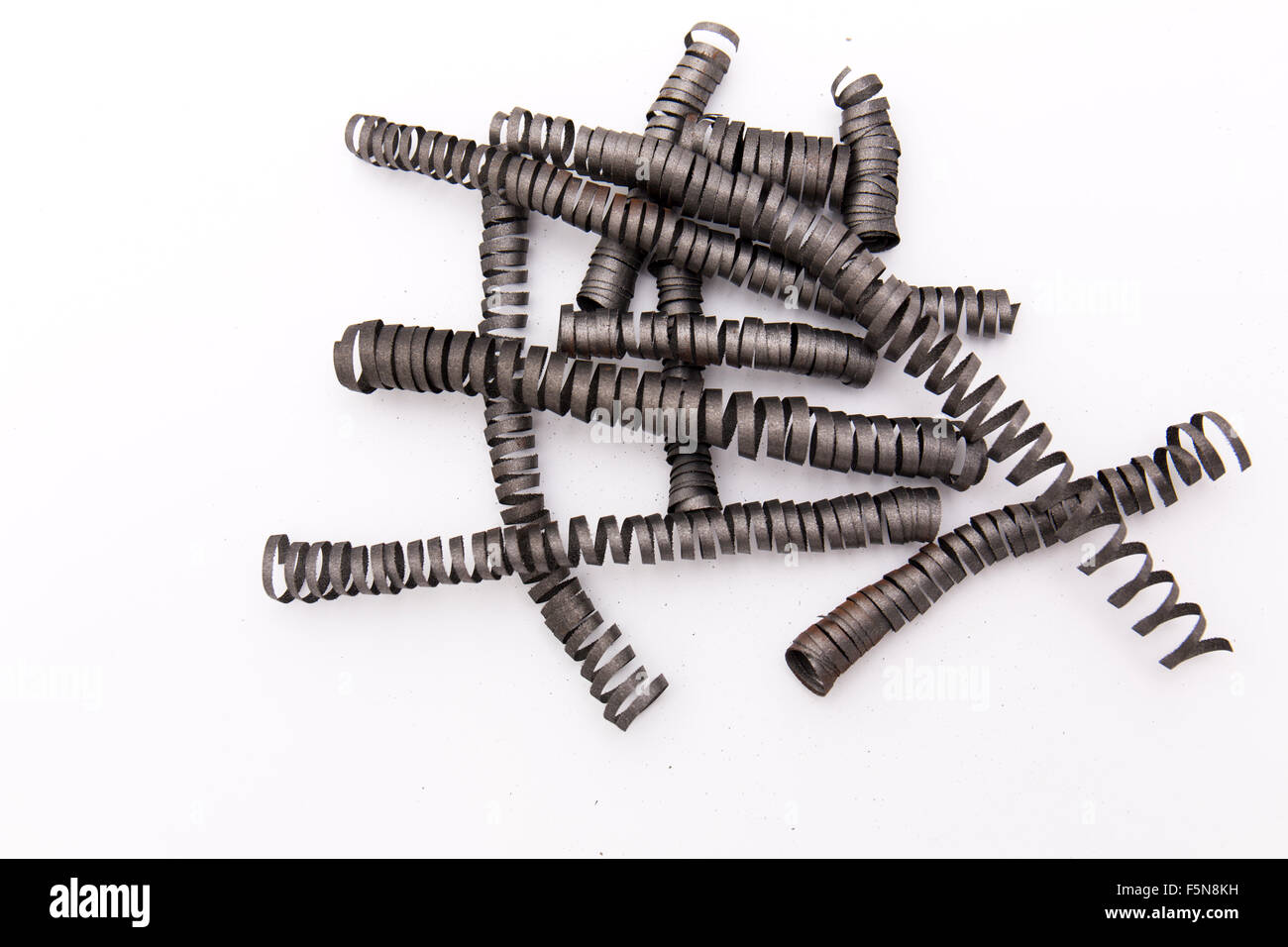 Closeup of the metalic spring Stock Photo - Alamy