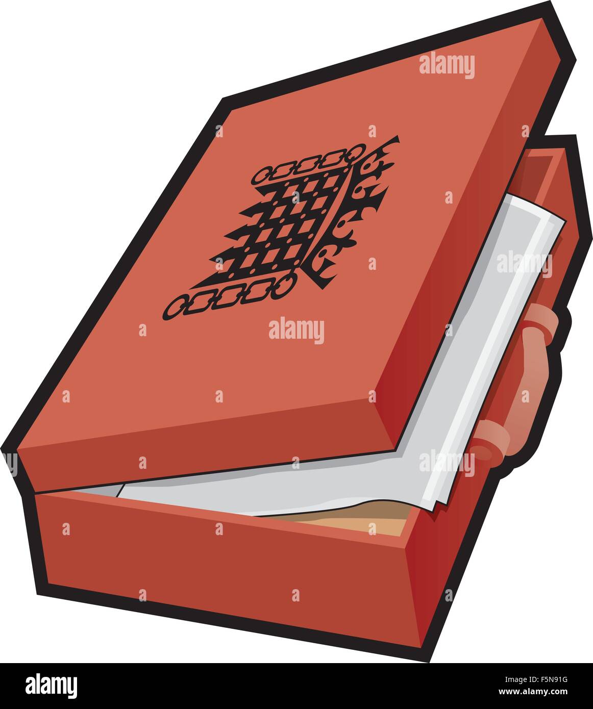 UK ministerial budget briefcase Stock Vector Image & Art - Alamy