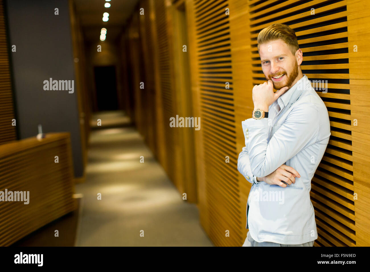 Professional man in office hi-res stock photography and images - Alamy