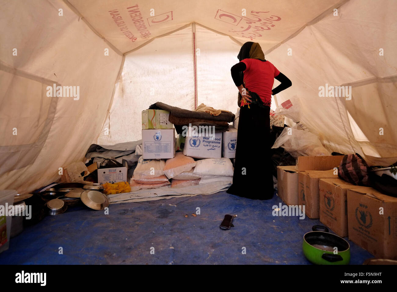 Boxes By Tent High Resolution Stock Photography and Images - Alamy