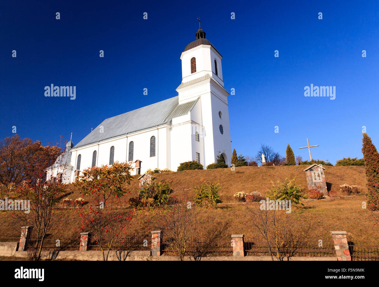 Catholic Church . Belarus Stock Photo - Alamy