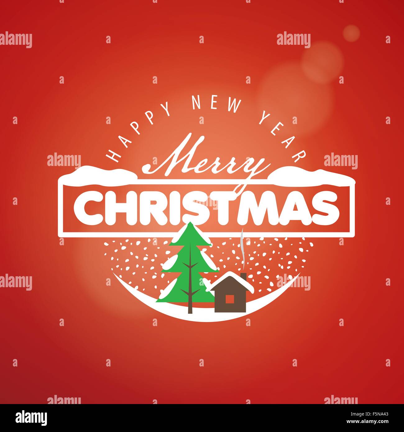 vector logo Christmas Stock Vector Image & Art - Alamy