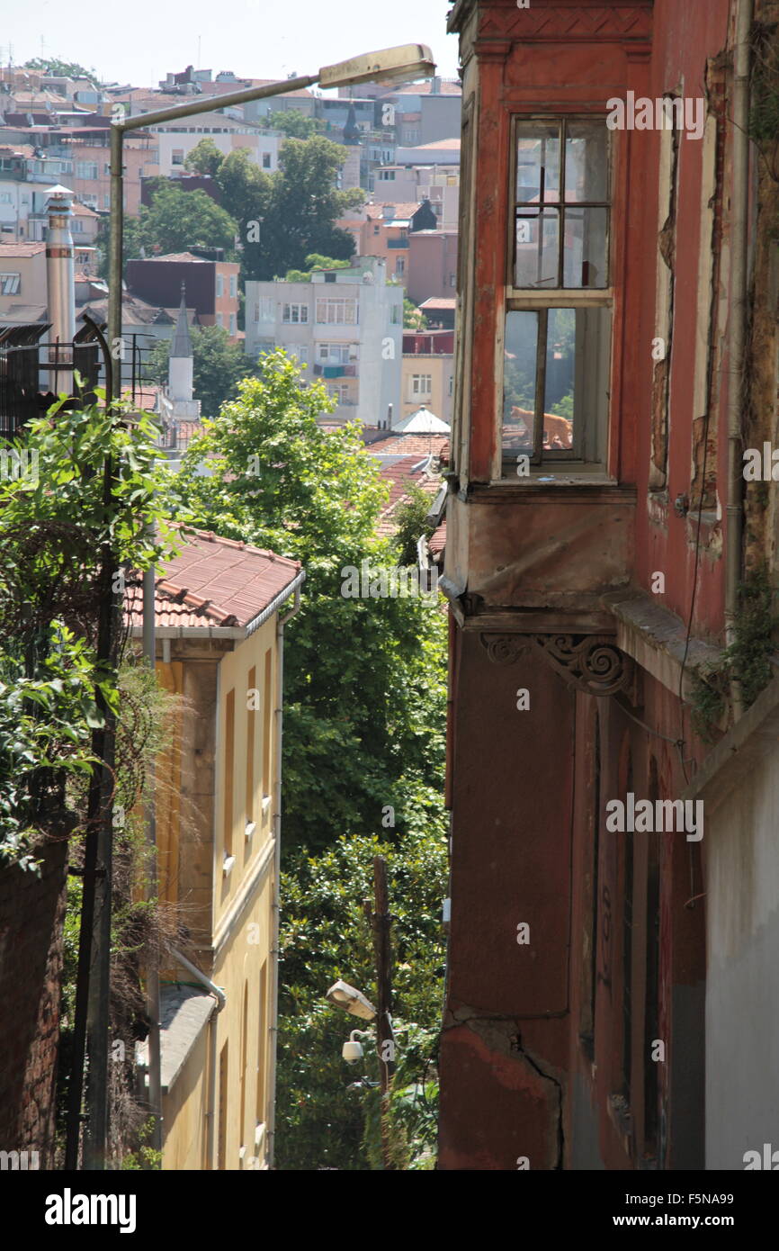 street scene Beyoglu Istanbul Stock Photo - Alamy